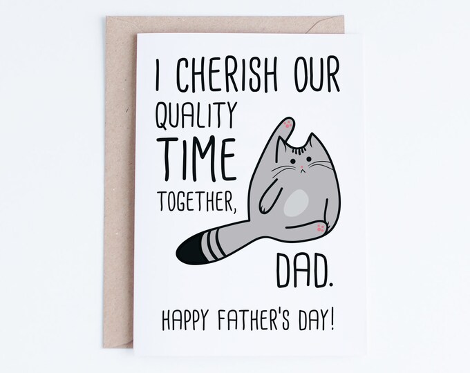 Funny Fathers Day Card Print Instant Download Printable - Etsy