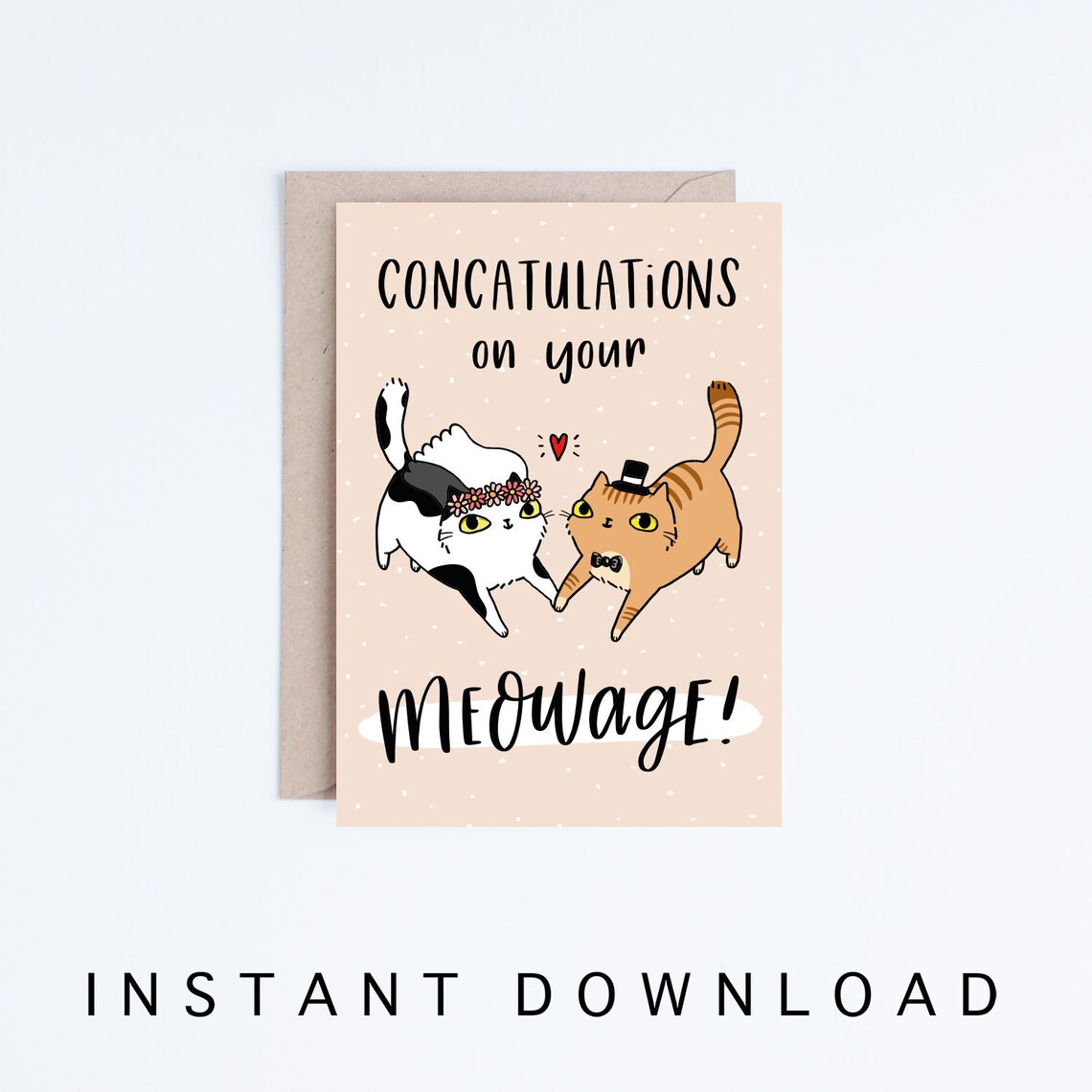 Funny Wedding Cards Instant Download Printable Cards | Etsy