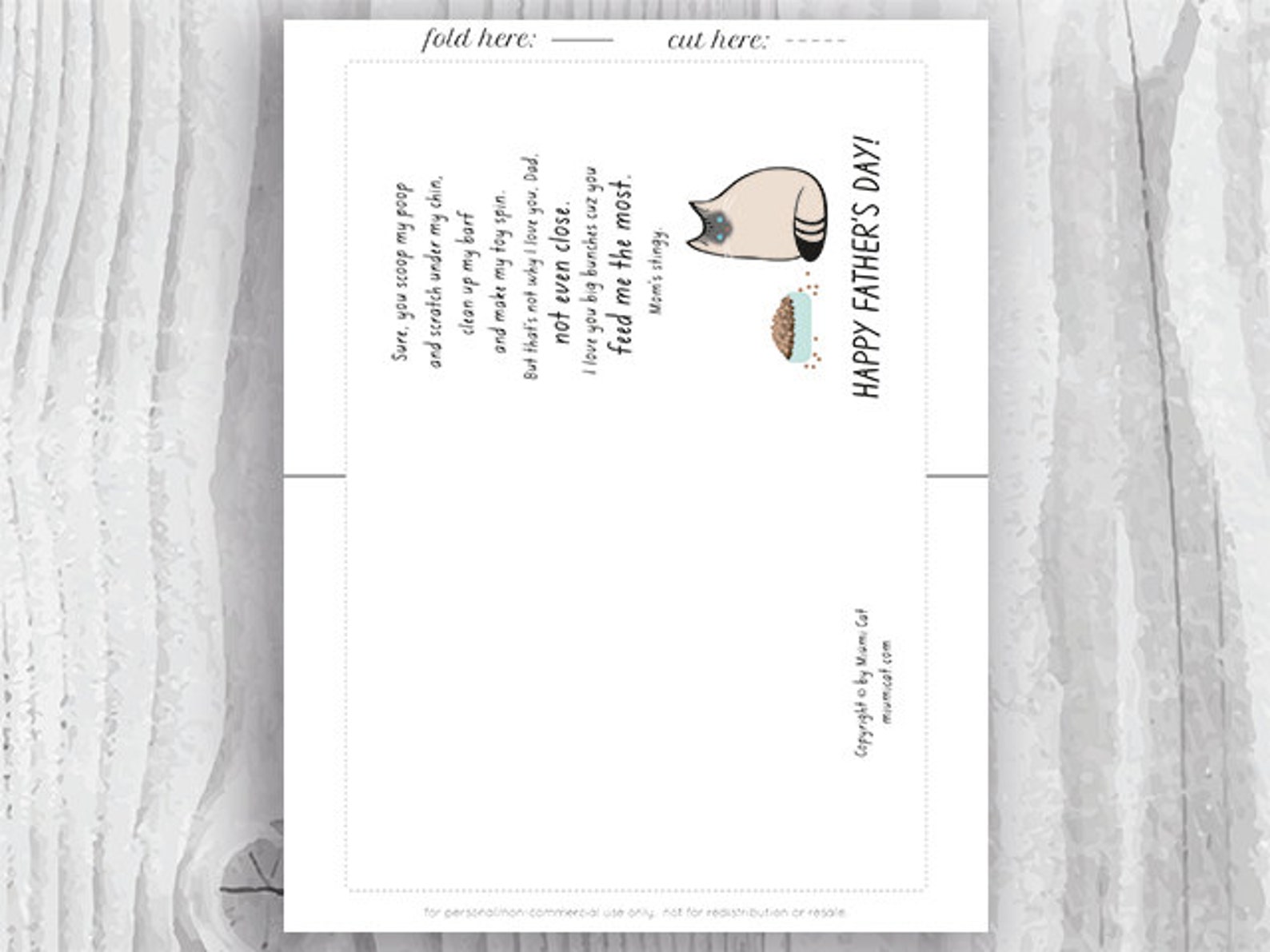 Funny Fathers Day Card Print, Printable Fathers Day Card, Fathers Day ...