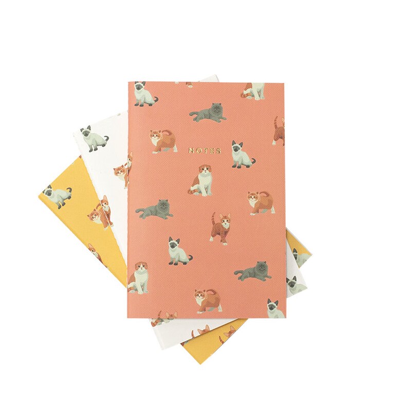 Mini Meow Meow Notebook 3/SET - Etsy