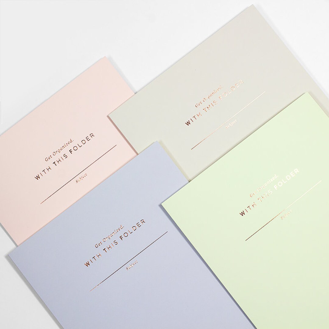 WTF Folders Set of 4 - Etsy