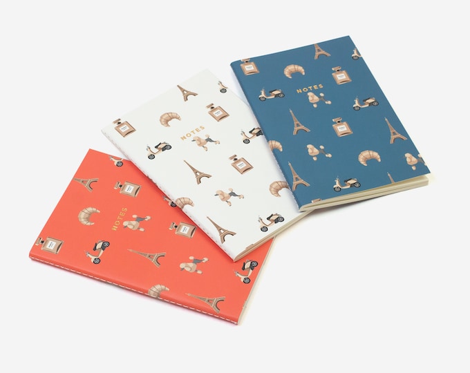 Paris Notebook - Etsy