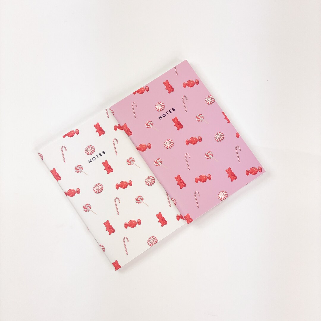 Mini Notebook Candy 2/set - Etsy