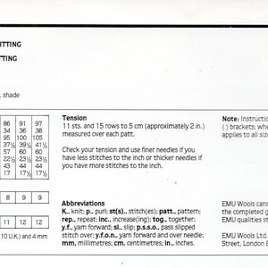 Vintage Slash Neck Knitting Pattern Womens Jumper Sweater Double ...