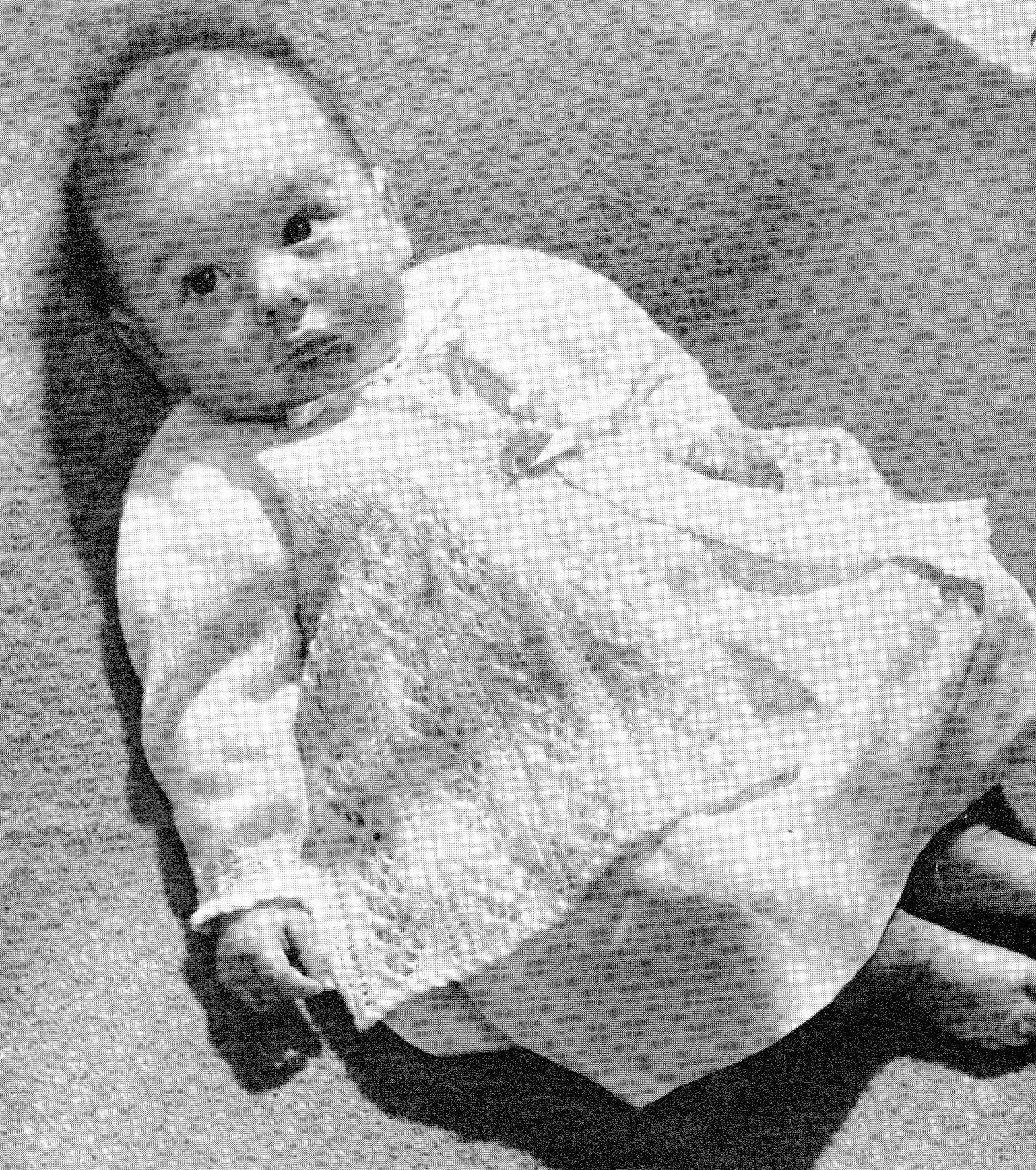 Vintage 1950's Baby Knitting Pattern Newborn to 6 Months Coats ...