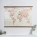 Antique World Map vintage map home decor bedroom living | Etsy
