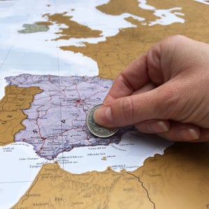 Scratch Europe - Scratch off Places You Travel Map Print - Wall Map ...