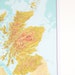 Map of Scotland Poster Art Wall Decor Print Topographic - Etsy