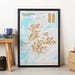 Scratch off Wainwright Hill Bagging Print - Gift, Gift for Him, Gift ...