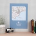 Personalised Postcode Map Print - World, Personalised,gift,wall Décor ...