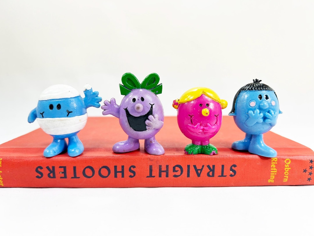 Lot of 4 Arby's Vintage Roger Hargreaves Mr. Men and Little Miss ...