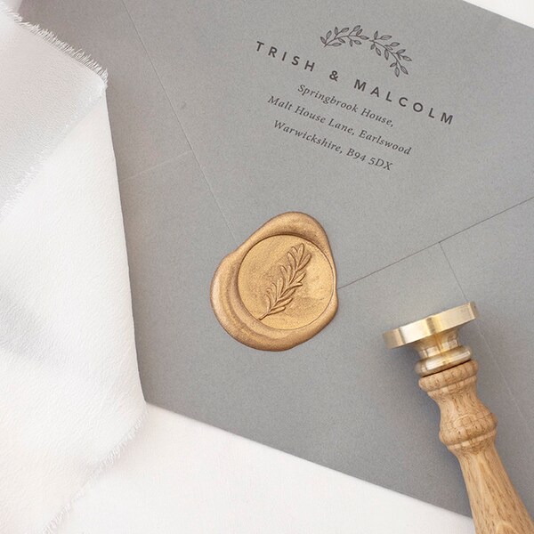 Wedding Envelope Seals - Etsy