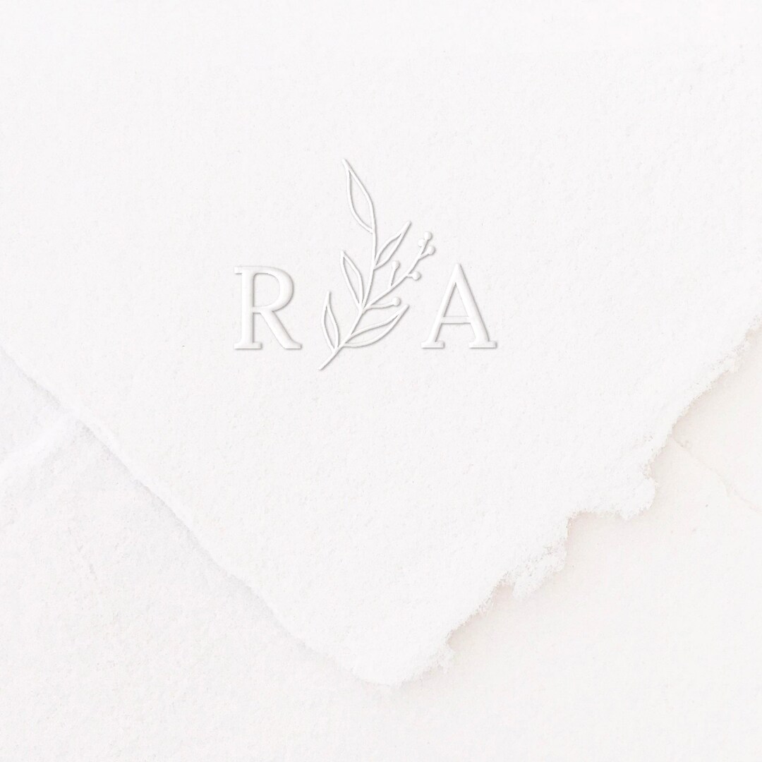 Elegant Monogram Embosser, Custom Embossing Seal, Personalised Gifts ...