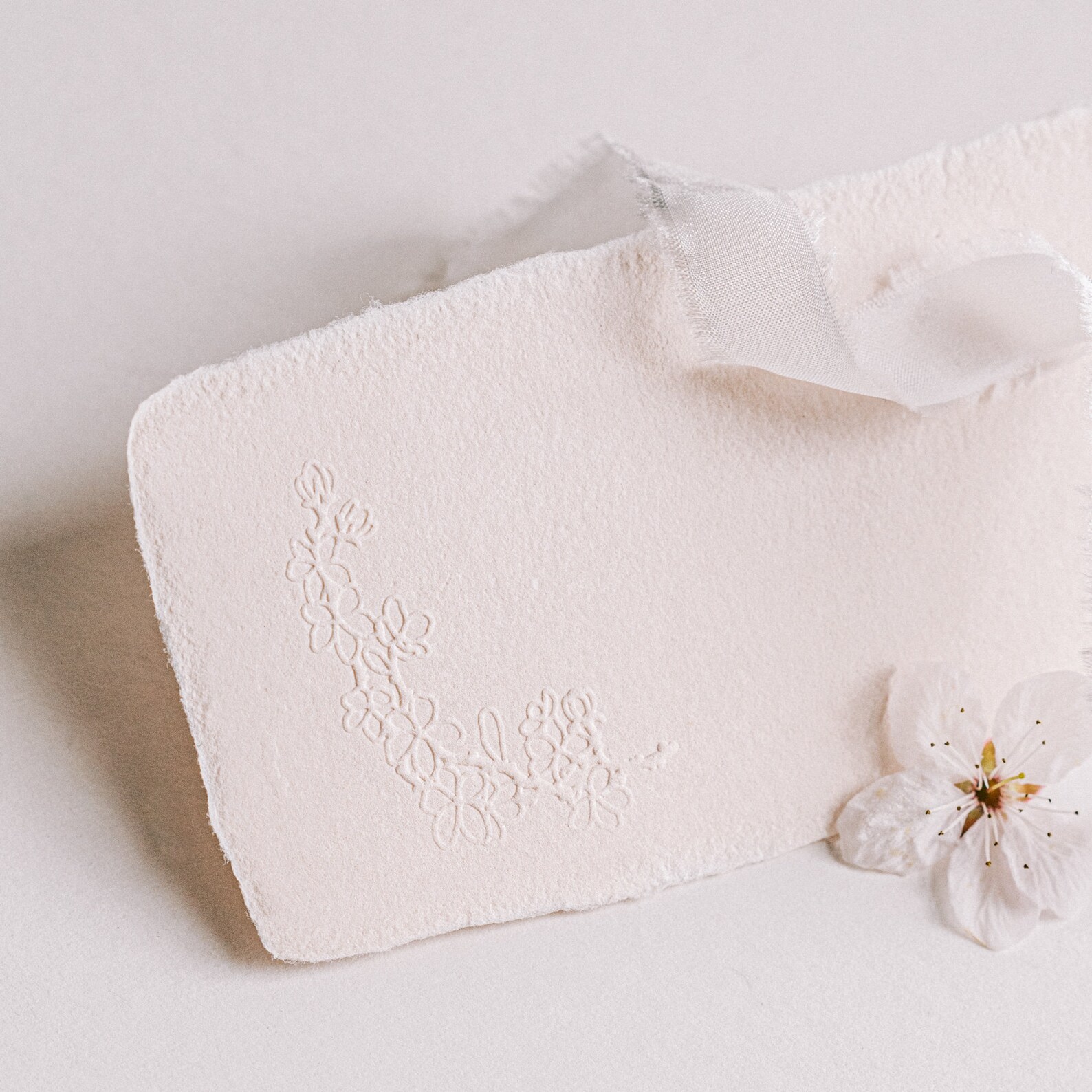 Cherry Blossom Embosser Floral Embosser Stamp Embossing - Etsy