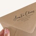 Santa Return Address Stamp, Santa Address Stamp, Letter to Santa ...