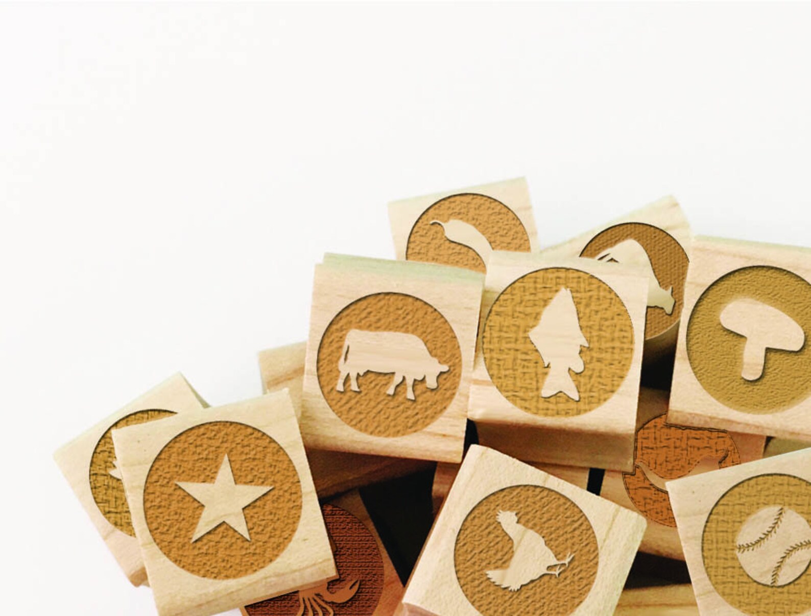 Menu Icon Rubber Stamp Meal Choice Stamp Menu Icon Stamps | Etsy