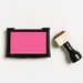 Pink Ink Pad, Pink Ink Stamp Pad, Non-toxic Ink Pad Stamp, Water ...