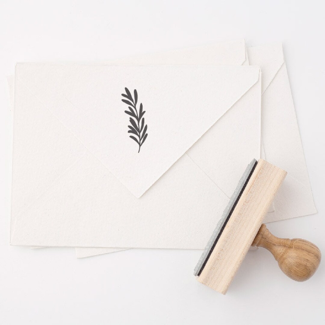 Olive Botanical Stamp, Self Inking Stamp, Rubber Stamp, Rustic Rubber ...