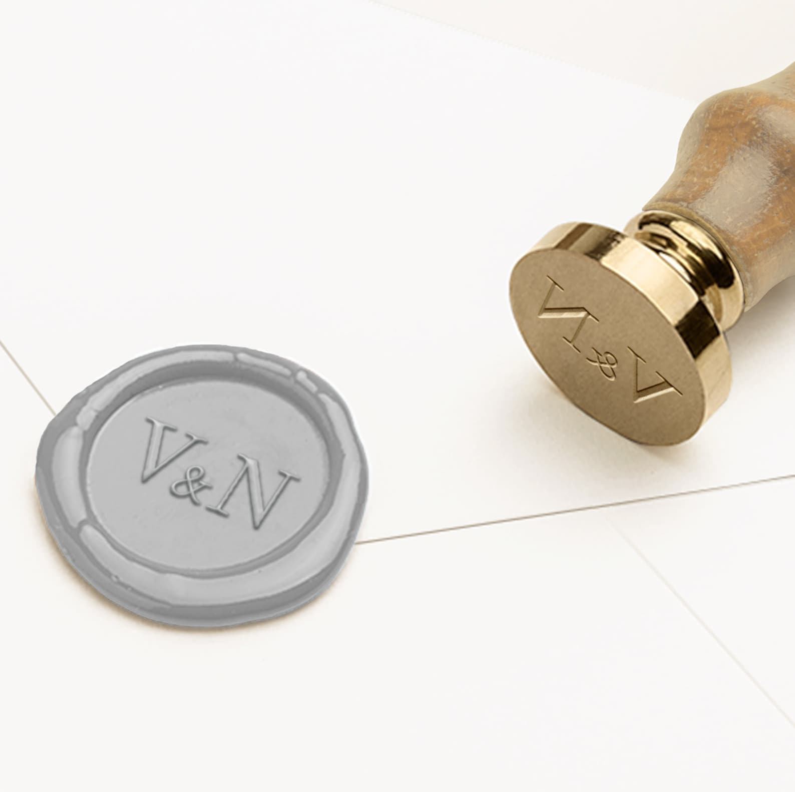 Monogram Wax Seal Envelope Seal Wedding Wax Stamp - Etsy