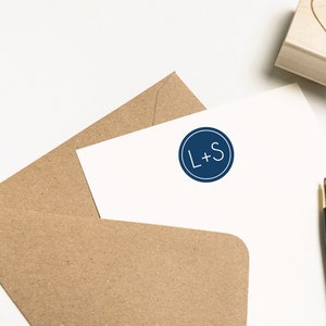 Blue Ink Pad, Navy Ink Stamp Pad, Non-toxic Ink Pad Stamp, Water ...