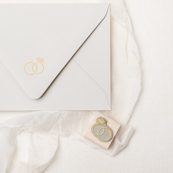Wedding Rubber Stamp - Etsy