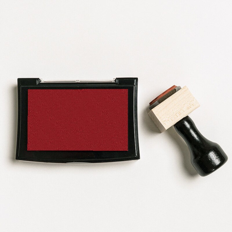 Red Ink Pad - Etsy