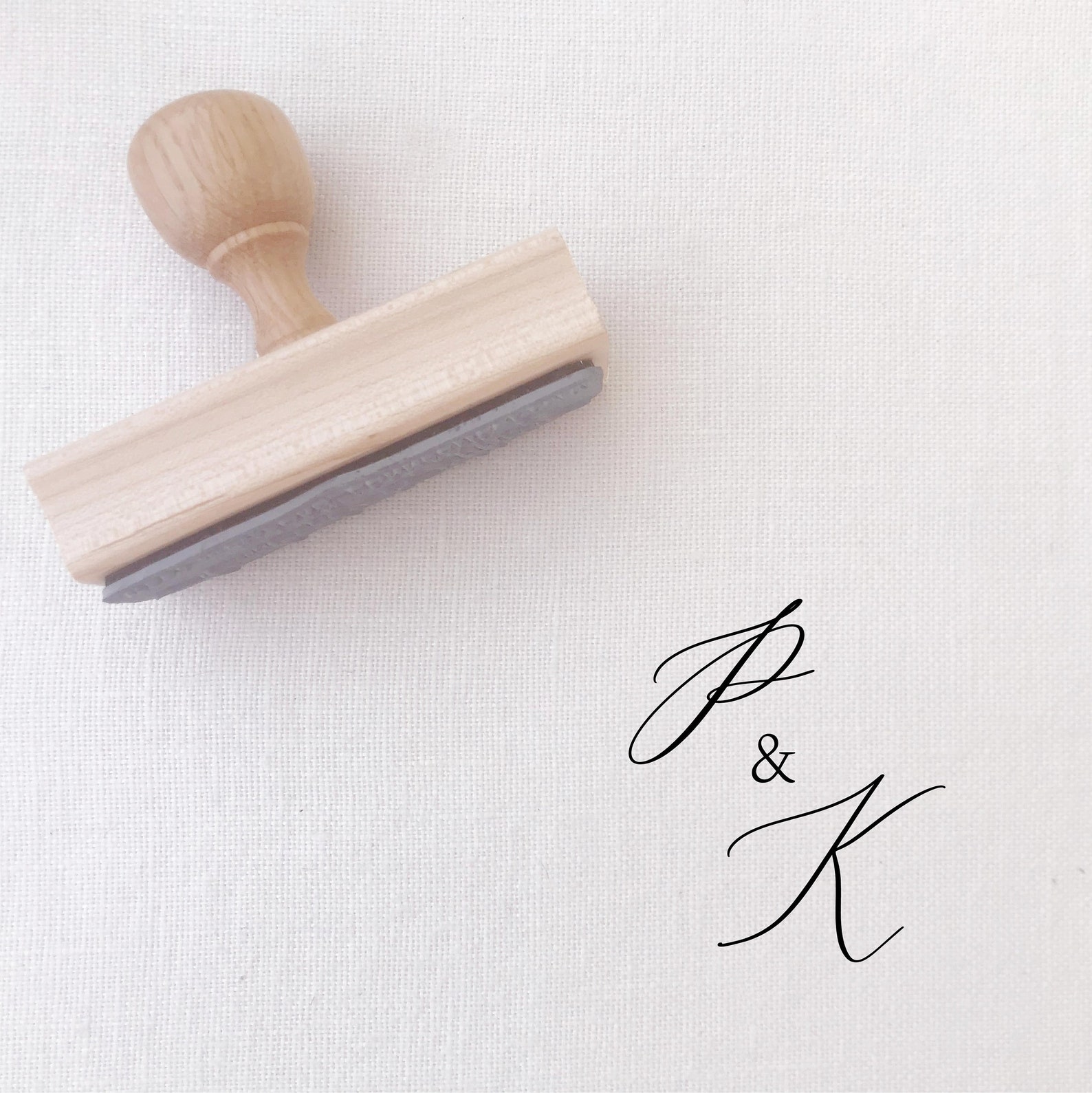 Custom Initials Rubber Stamp Wedding Stamp Couples Gifts | Etsy