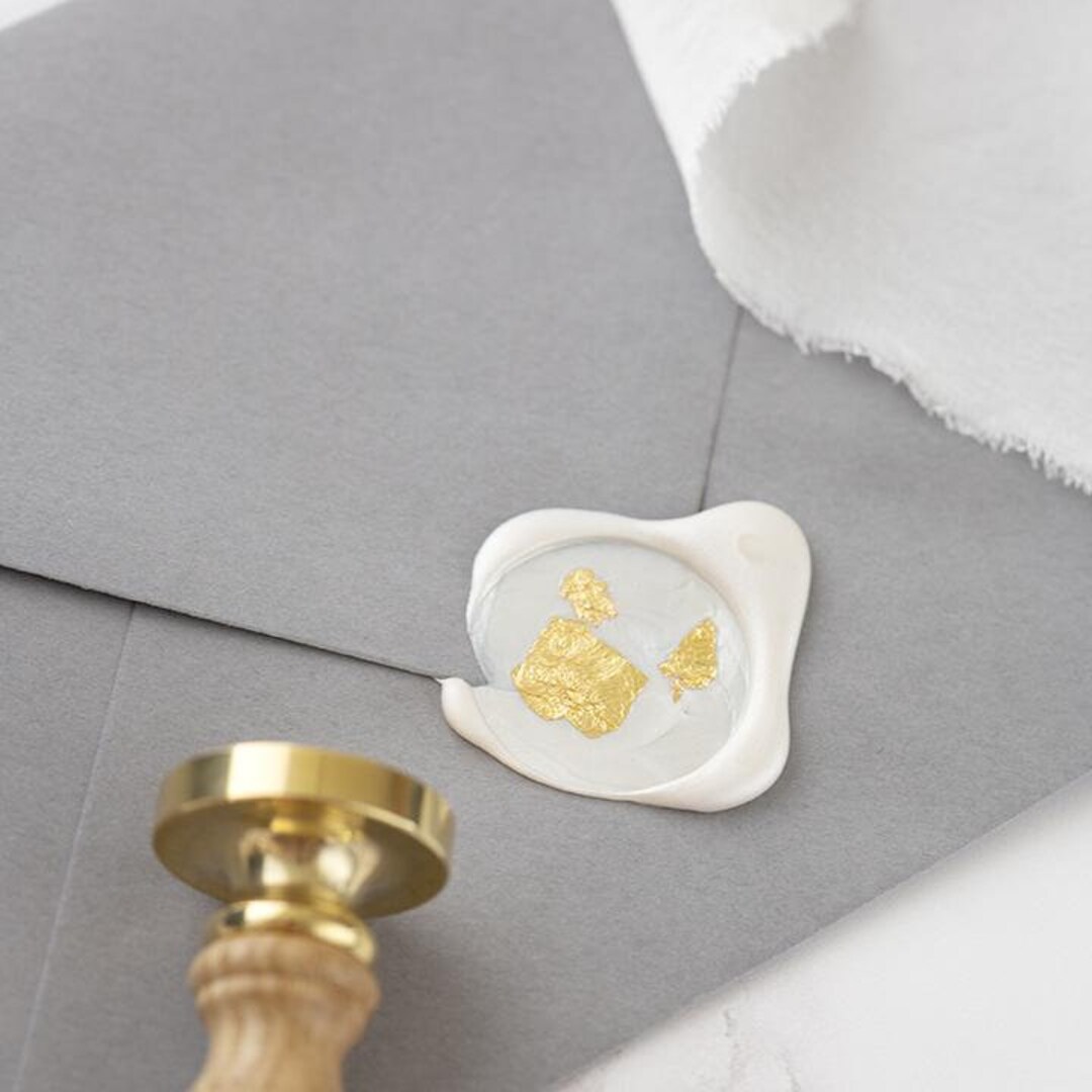 Blank Wax Seal Stamp, Plain Wax Stamp, Wax Seal Without Engraving ...