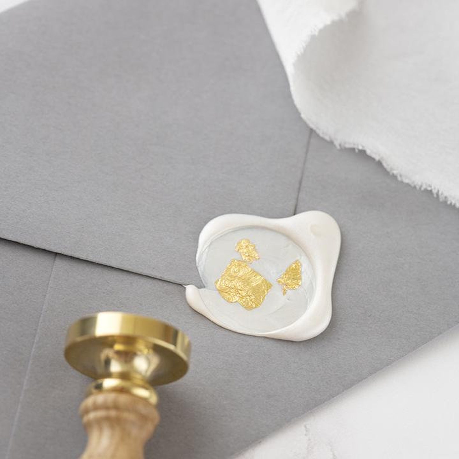 Blank Wax Seal Stamp Plain Wax Stamp Wax Seal Without | Etsy