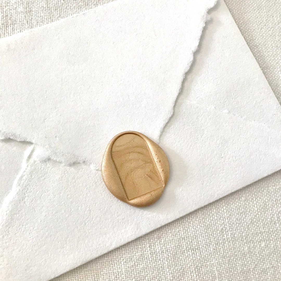 Blank Arch Wax Seal Stamp, Plain Wax Stamp, Wax Seal NO Engraving ...