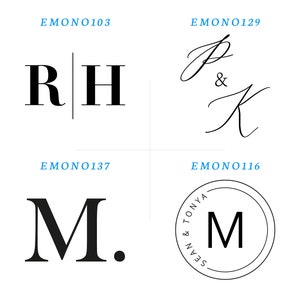 Ampersand Monogram Embosser Stamp, Personalized Embosser, Initials ...