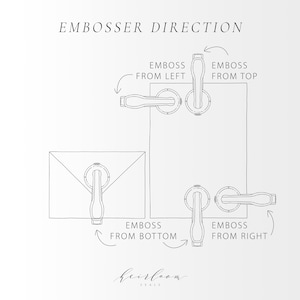 Peony Embosser Stamp, Wedding Embossing Stamper, Rustic Embossing Seal ...
