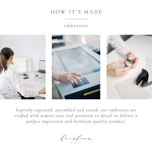 Initial Laurel Embosser Stamp, Initial Embossing Seal, Botanical ...