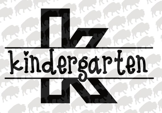 Kindergarten SVG / Teacher / Kinder / School / Elementary / | Etsy