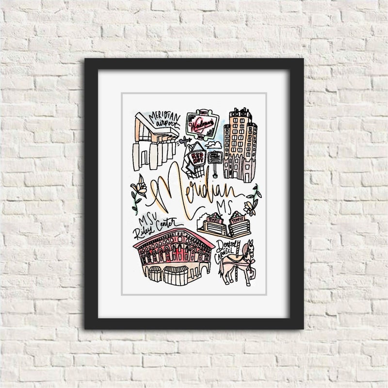 Meridian Poster - Etsy