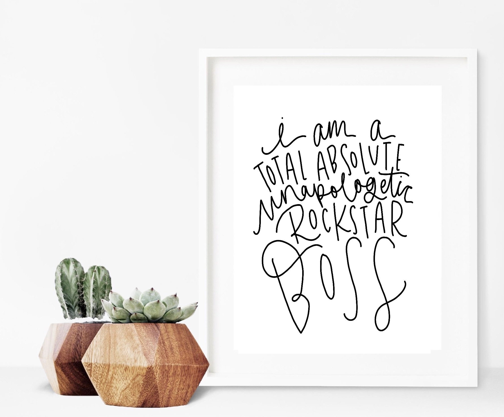 Rockstar Boss PRINTABLE Digital Download - Etsy