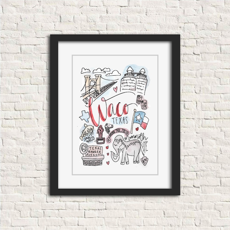 Waco Texas - Etsy