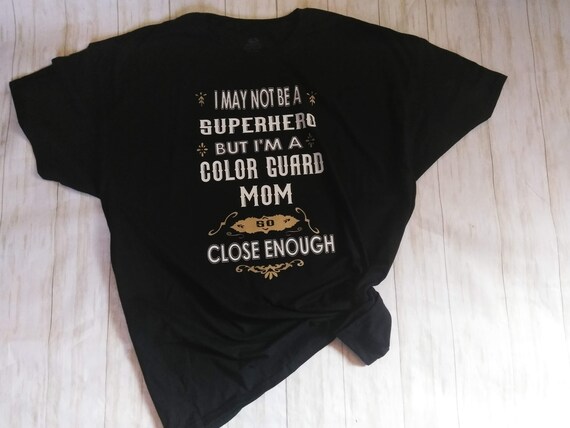 Color Guard Mom Shirt/ Color Guard Squad Shirt/ Color Guard - Etsy