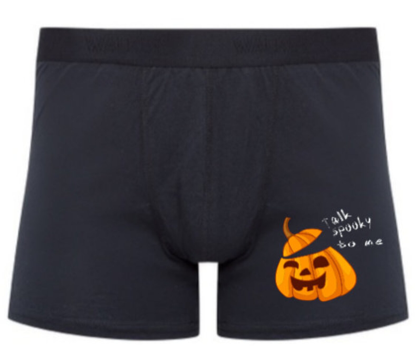 Men's Halloween Boxer Briefspumpkin Boxersfunny - Etsy