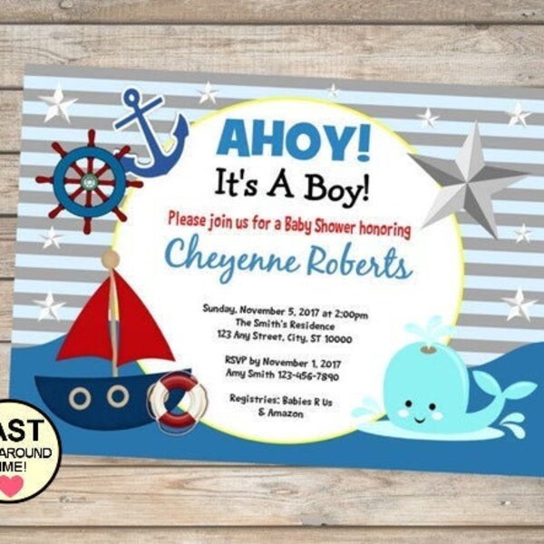 Nautical Baby Boy - Etsy