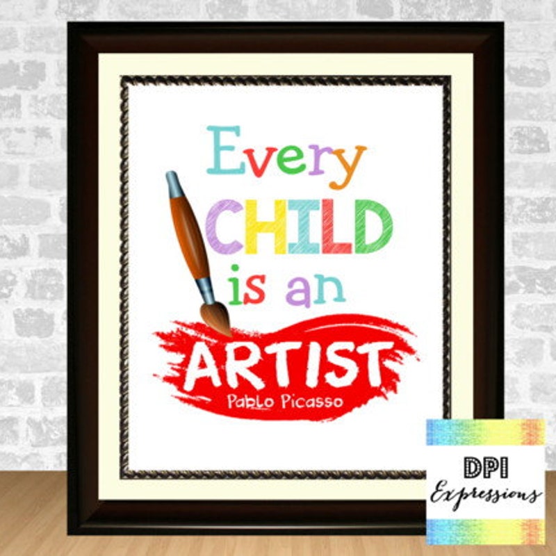 Every Child is an Artist - Etsy
