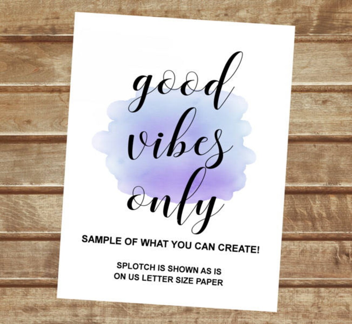 15 Watercolor Splotches Clipart Hand Painted Watercolor - Etsy