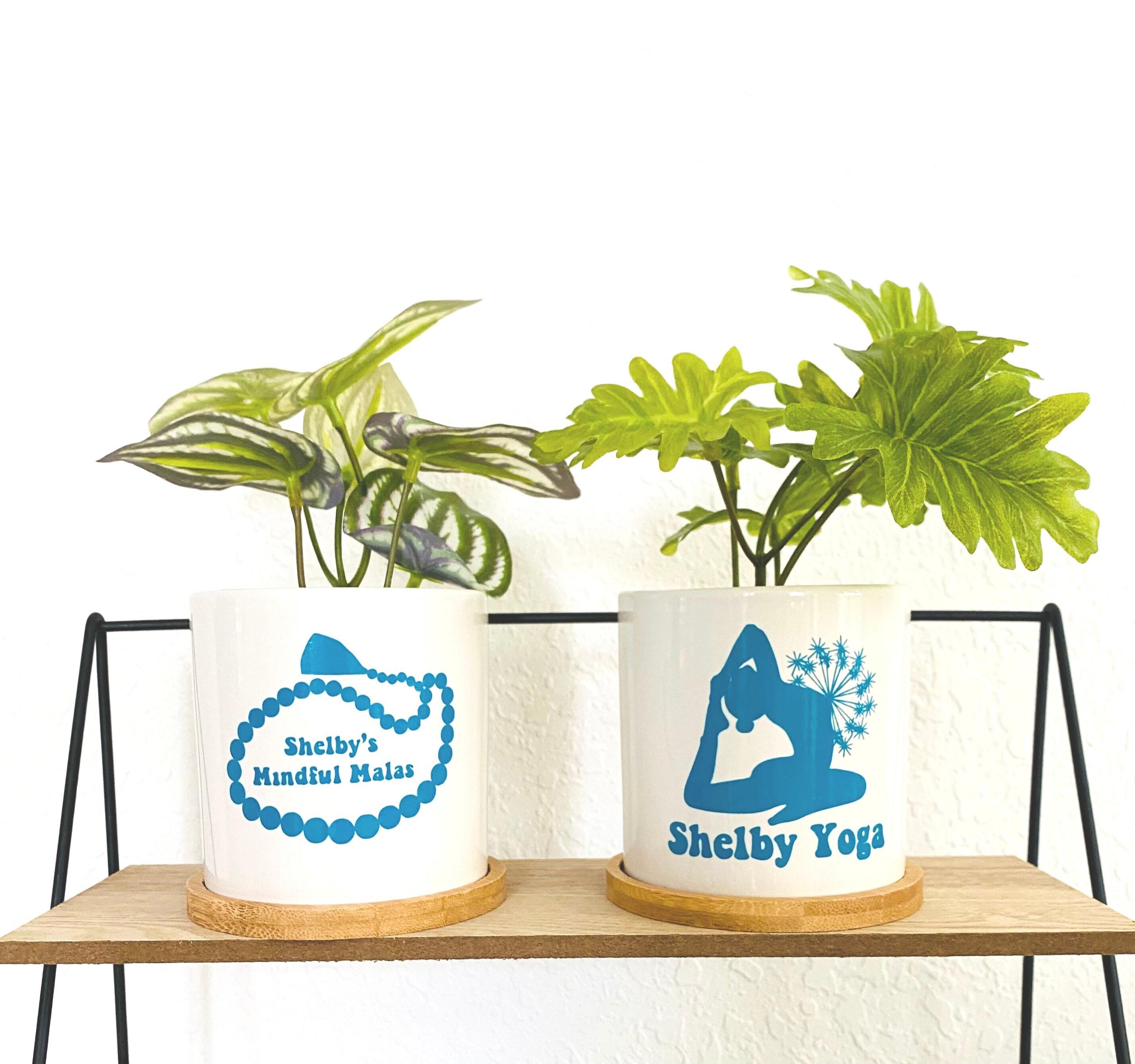 Personalized Planters. Business Logo. Company Gift With Logo. | Etsy