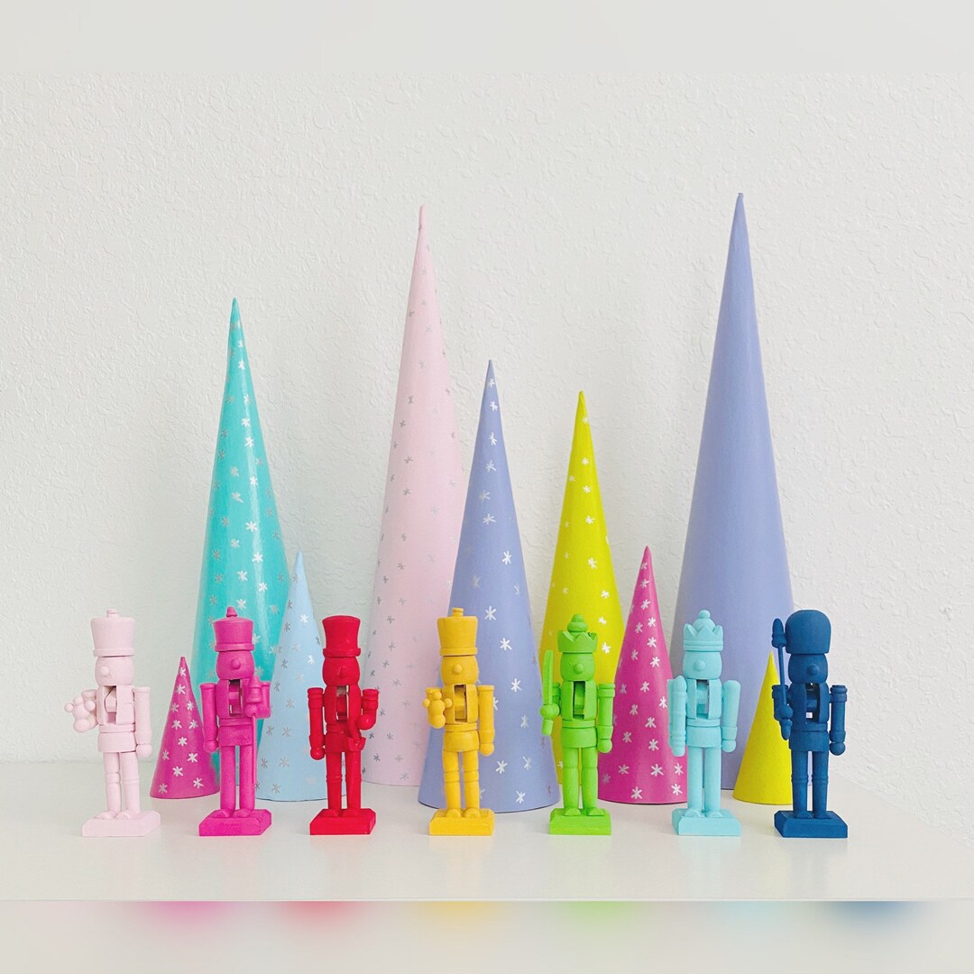 Wooden Nutcrackers. Holidays Décor. 5 Inches - Etsy