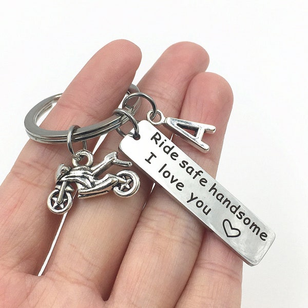 Motorcycle Keychain - Etsy