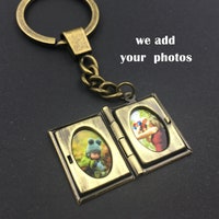 Personalized to My Daughter Book Key Chain- Engraved Meaningful Message ...