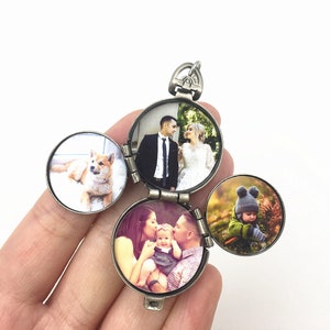 Family Locket,memorial Locket,personalized Photo Locket,photo Locket ...
