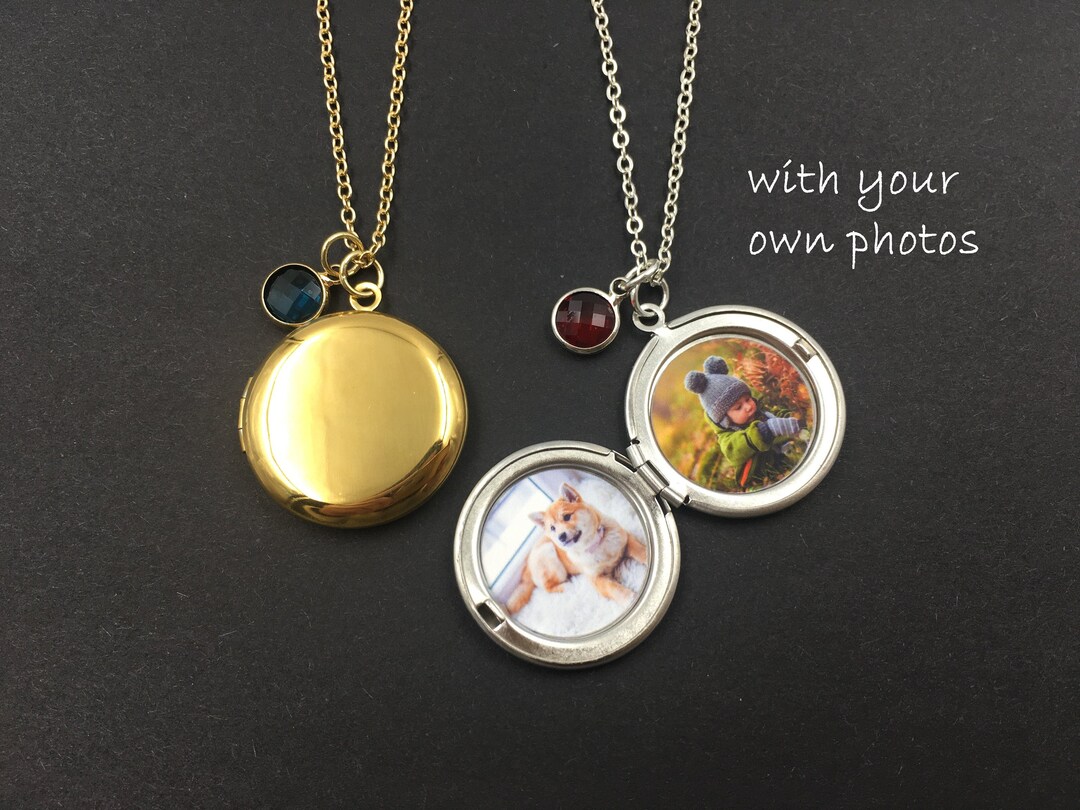 Personalized Photo Locket,photo Locket Necklace,picture Locket,locket ...