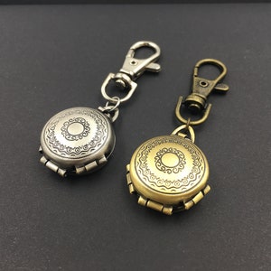 Locket Keychain With Photo,family Locket,custom Locket Keychain,photo ...