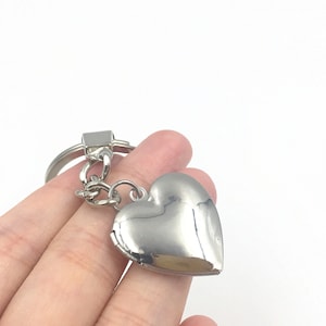 Heart Locket Keychain,locket Keychain,locket Keychain With Photo,photo ...